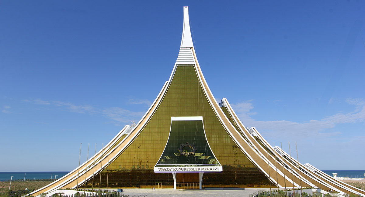 Turkmenistan Awaza Congress Center – Metal Çatı